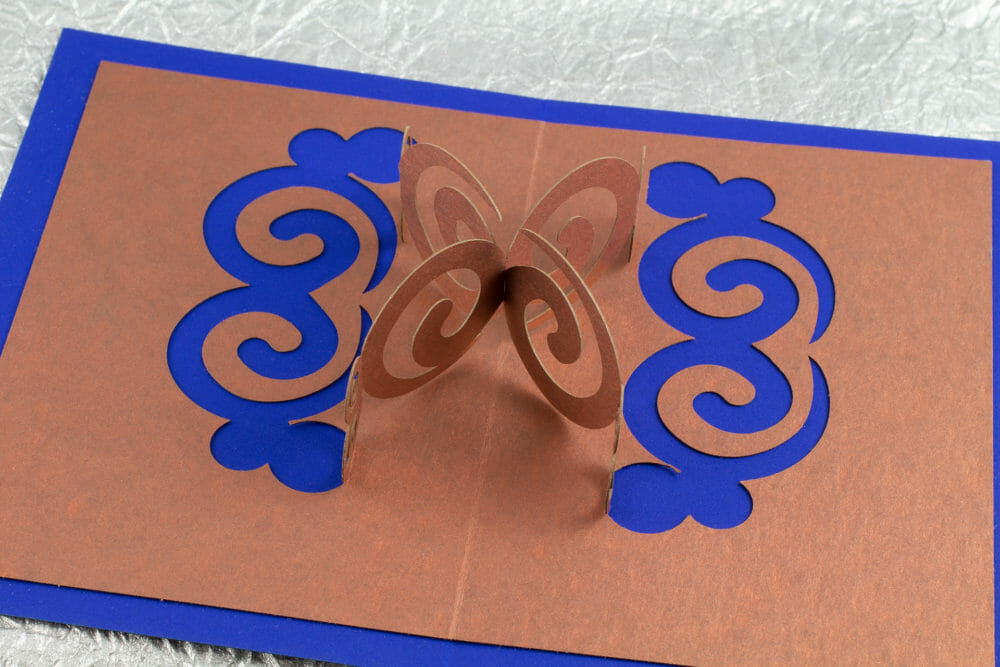 180° Degree Spirals Pop Up Card - Evermore Stud.io