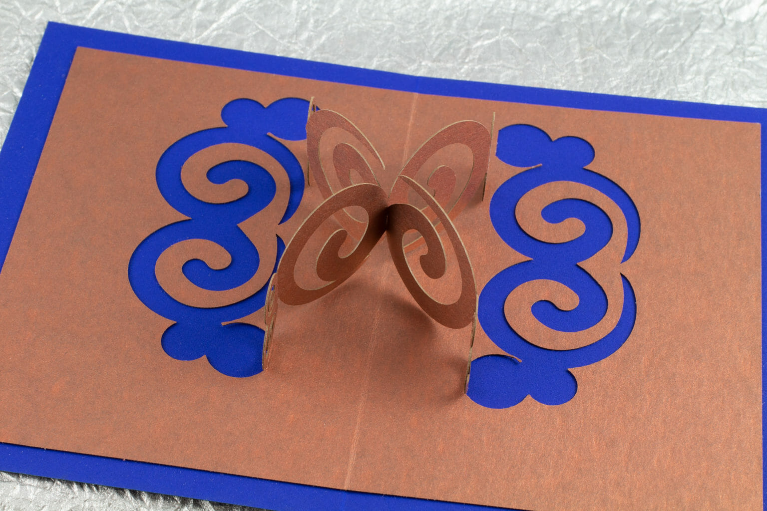 180° Degree Spirals Pop Up Card - Evermore Stud.io