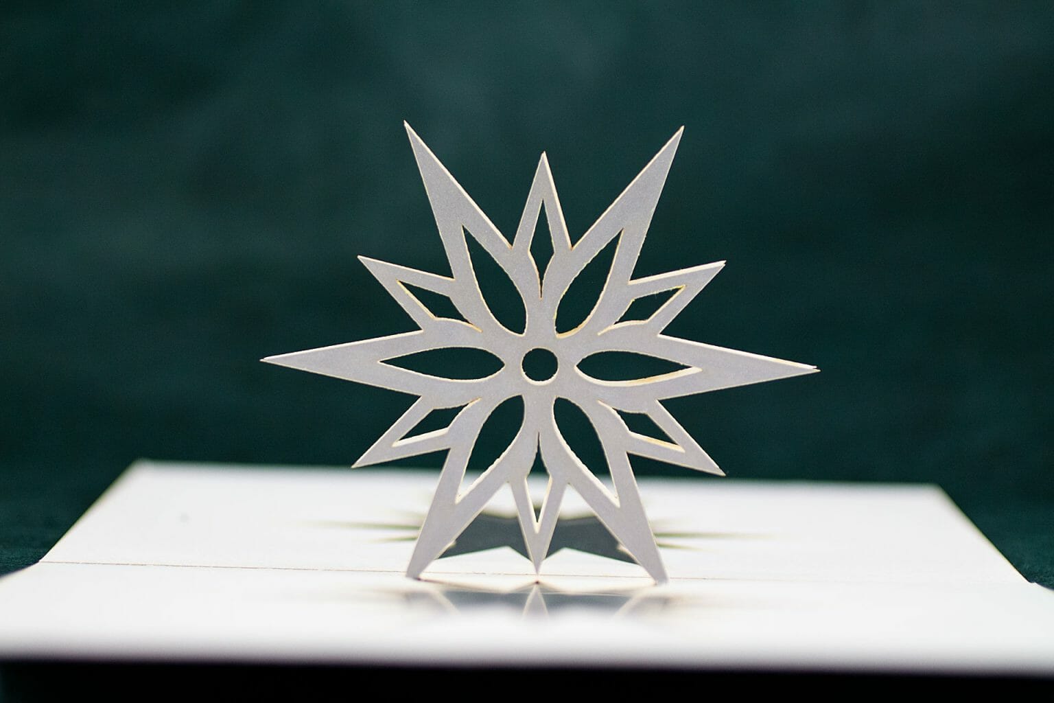 180-Degree-Open Pop Up Snowflakes - Evermore Stud.io